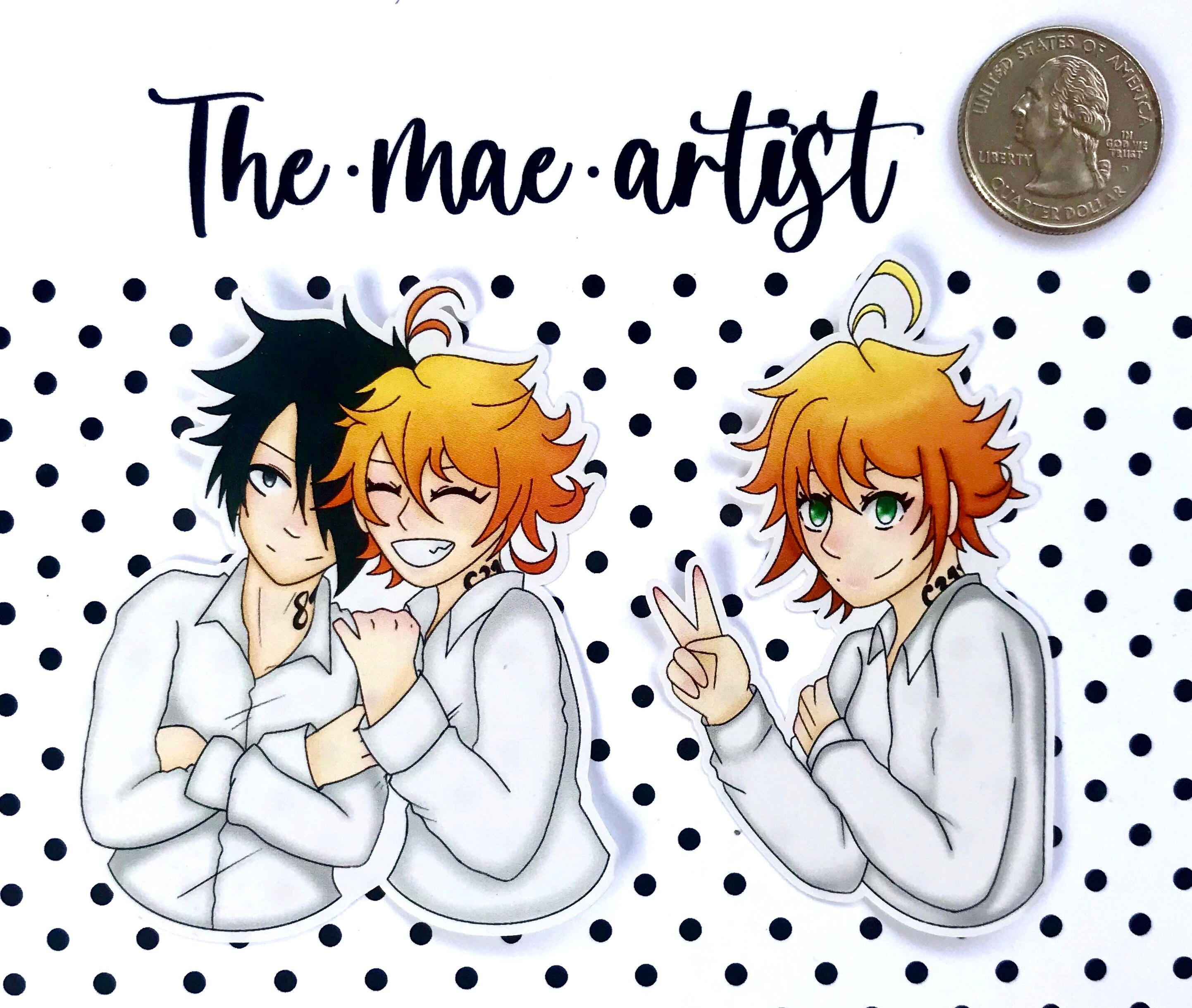 The Promised Neverland Assorted Stickers - Etsy