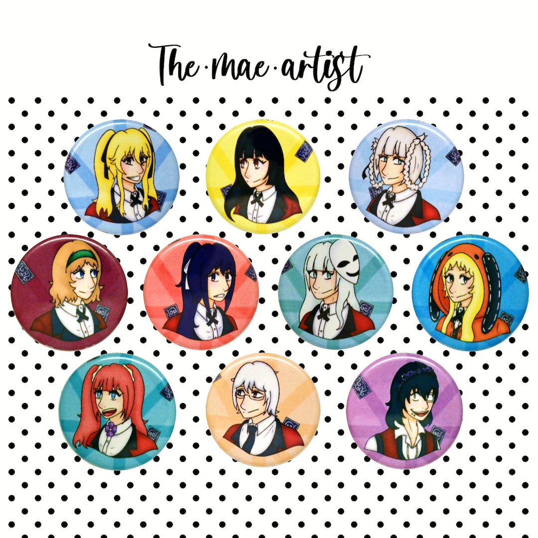 Kakegurui Pins - Etsy