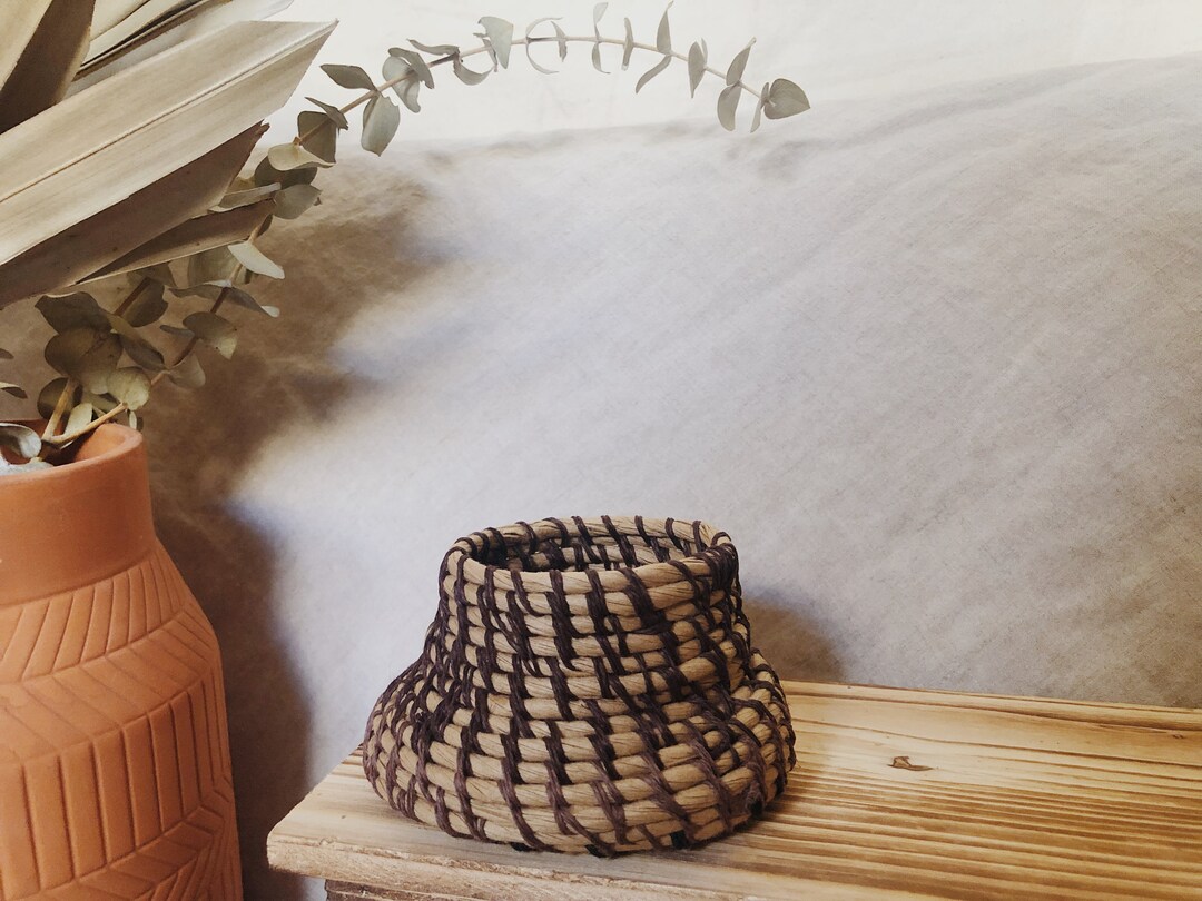 Copal Bell Handwoven Mini Basket - Etsy