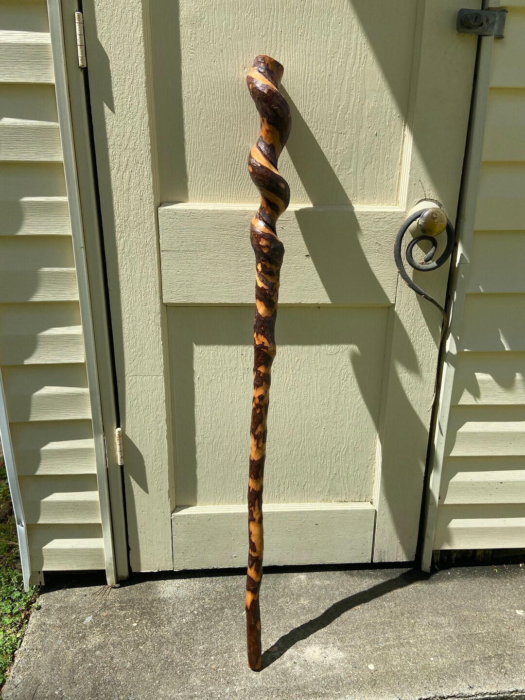 Natural Vine Twisted Walking Stick Hand Finished - Etsy