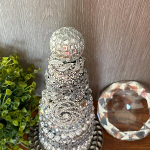 Jeweled Tree, Unique Gift, Total BLING, Vintage, Rhinestone Tree - Etsy