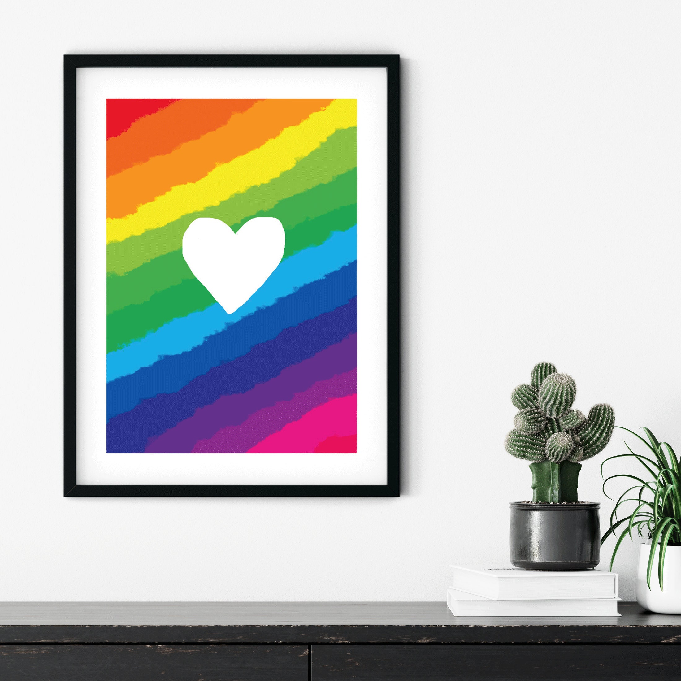 LGBTQ Pride Printable You Are Beautiful, Love is Love Print Bundle ...