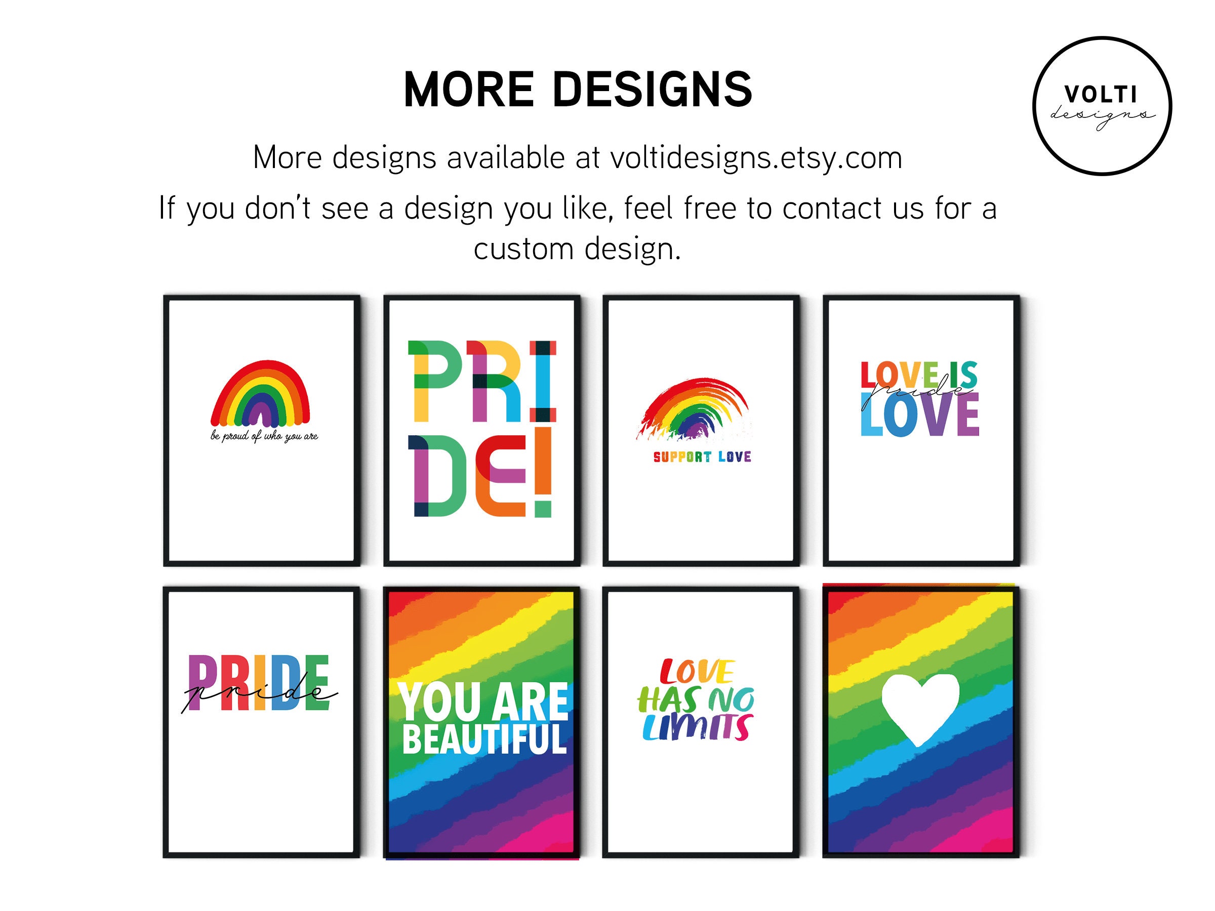 LGBTQ Pride Printable You Are Beautiful, Love is Love Print Bundle ...