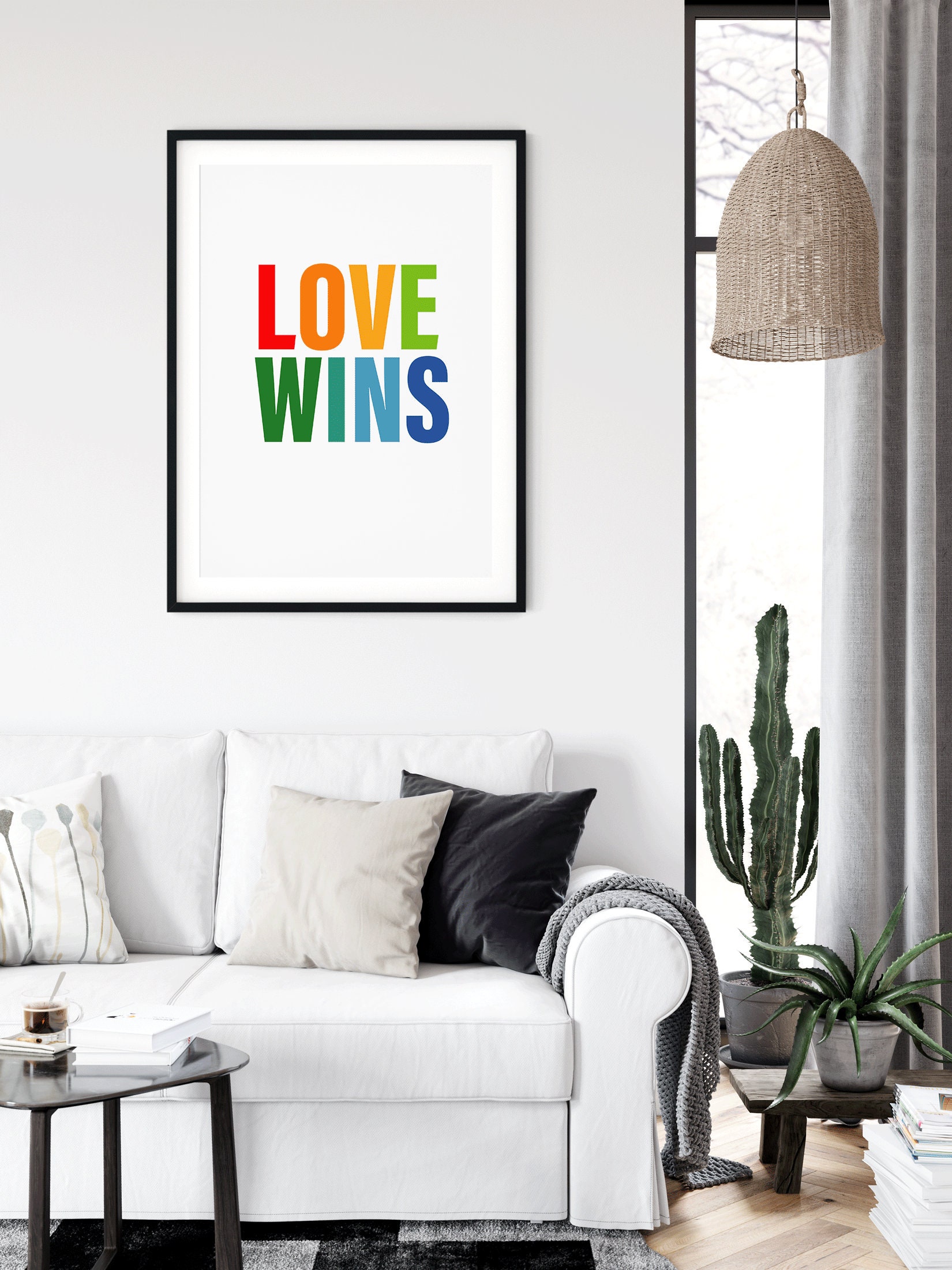 LGBTQ Pride Print 6 Designs Included Instant Digital Download Pride ...