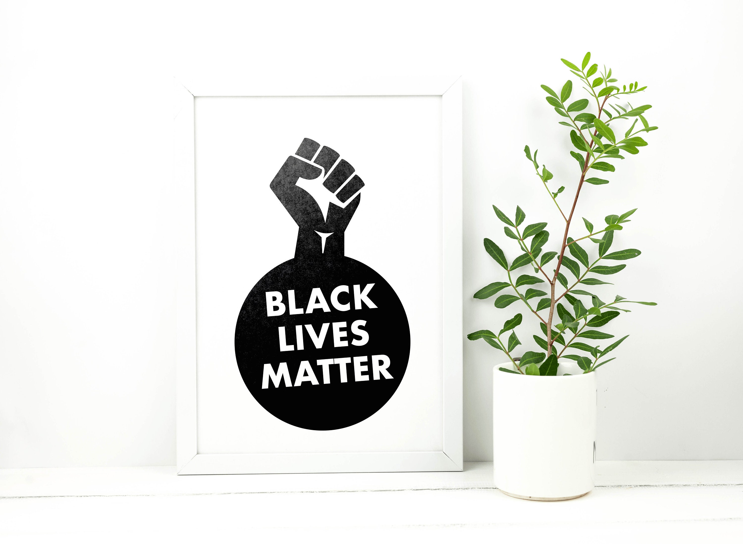 Black Lives Matter Posters 6 Designs Included Digital - Etsy