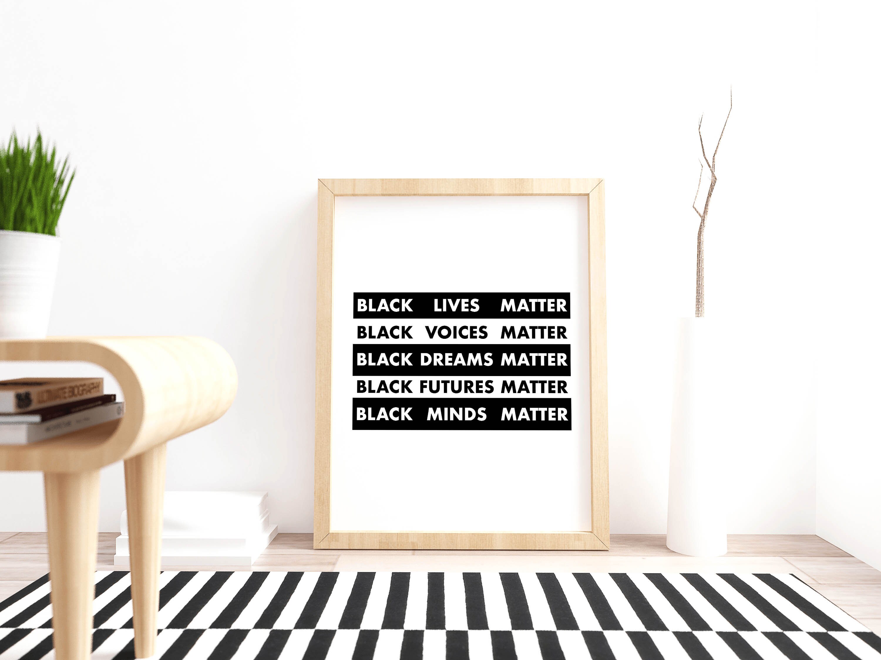 Black Lives Matter Posters 6 Designs Included Digital - Etsy