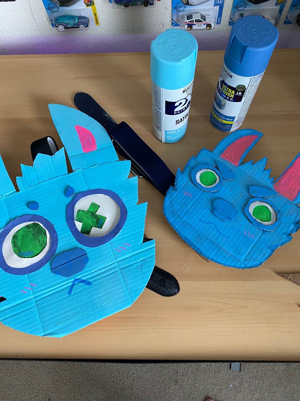 Custom Made Cardboard OC Animal Masks - Etsy