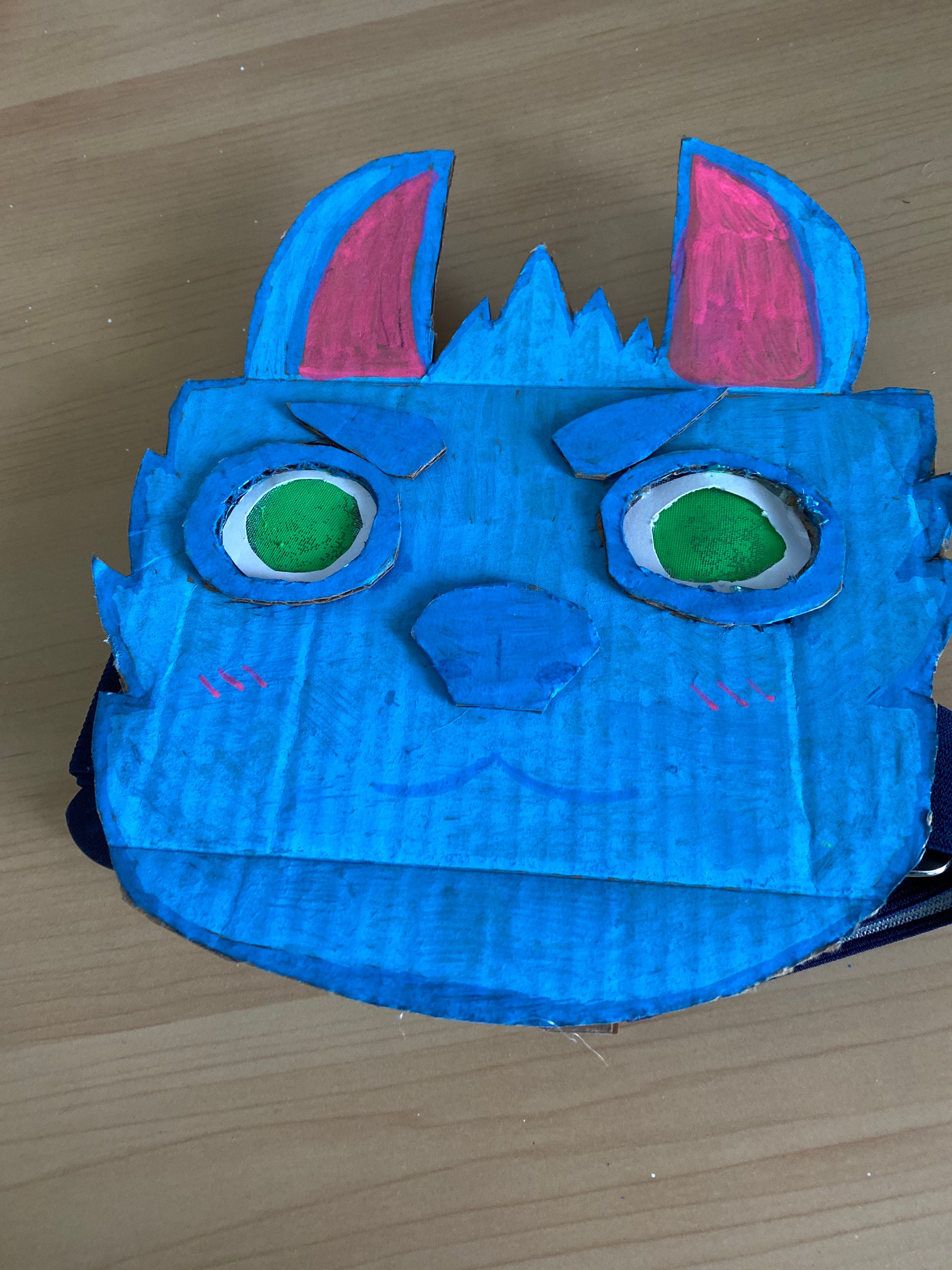 Custom Made Cardboard OC Animal Masks - Etsy