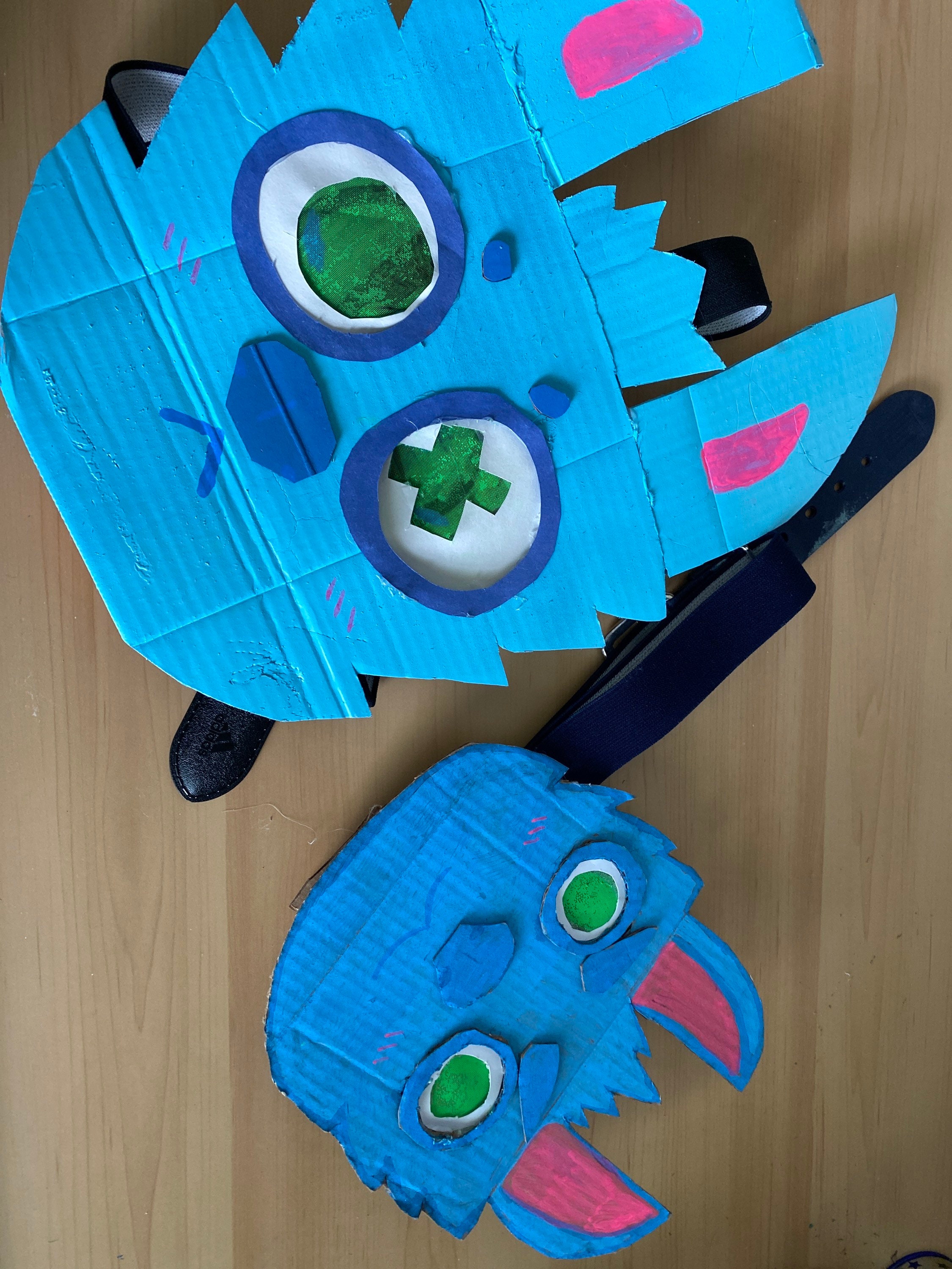 Custom Made Cardboard OC Animal Masks - Etsy