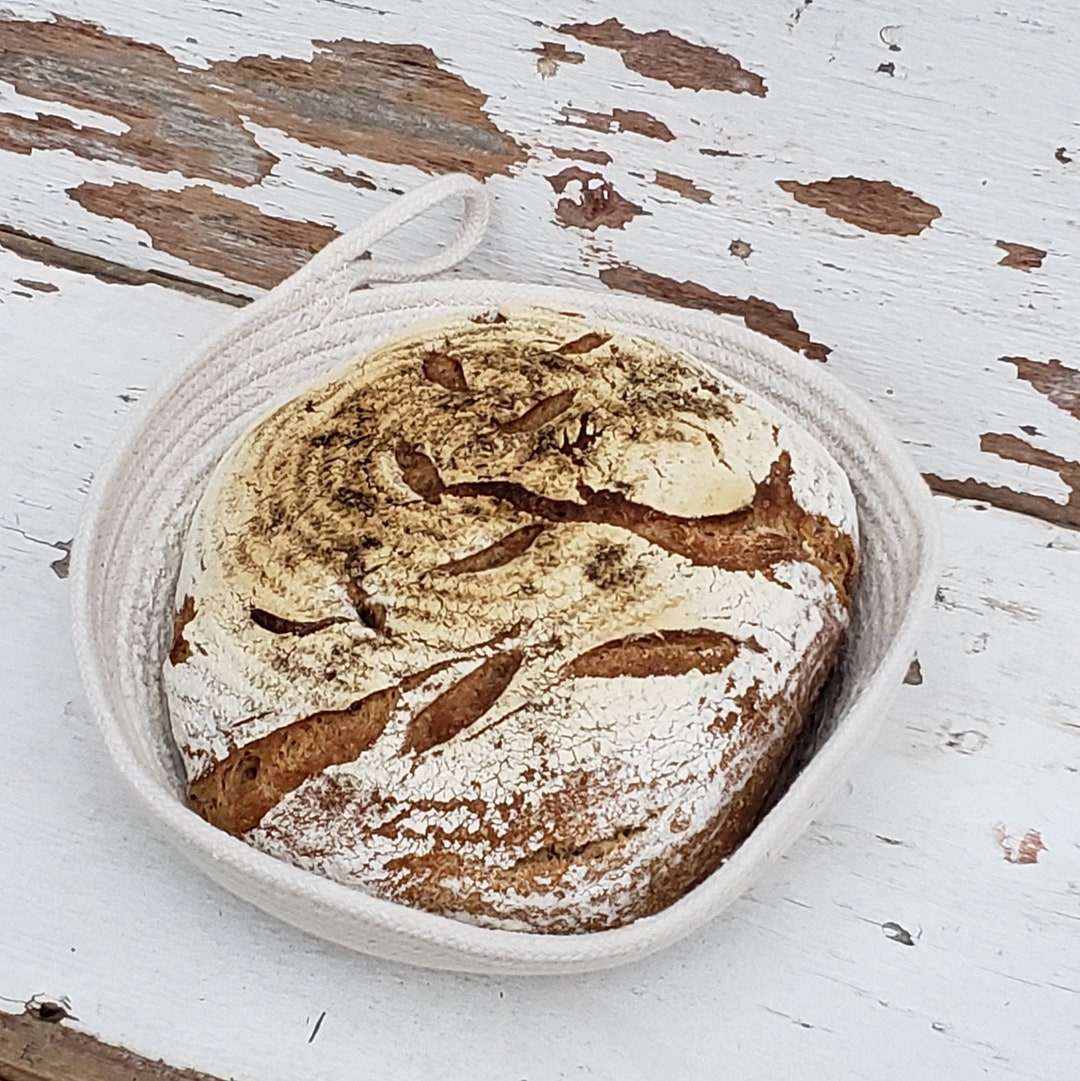 Coiled Clothesline Proofing Bowl - {sourdough} - Cotton Banneton ...