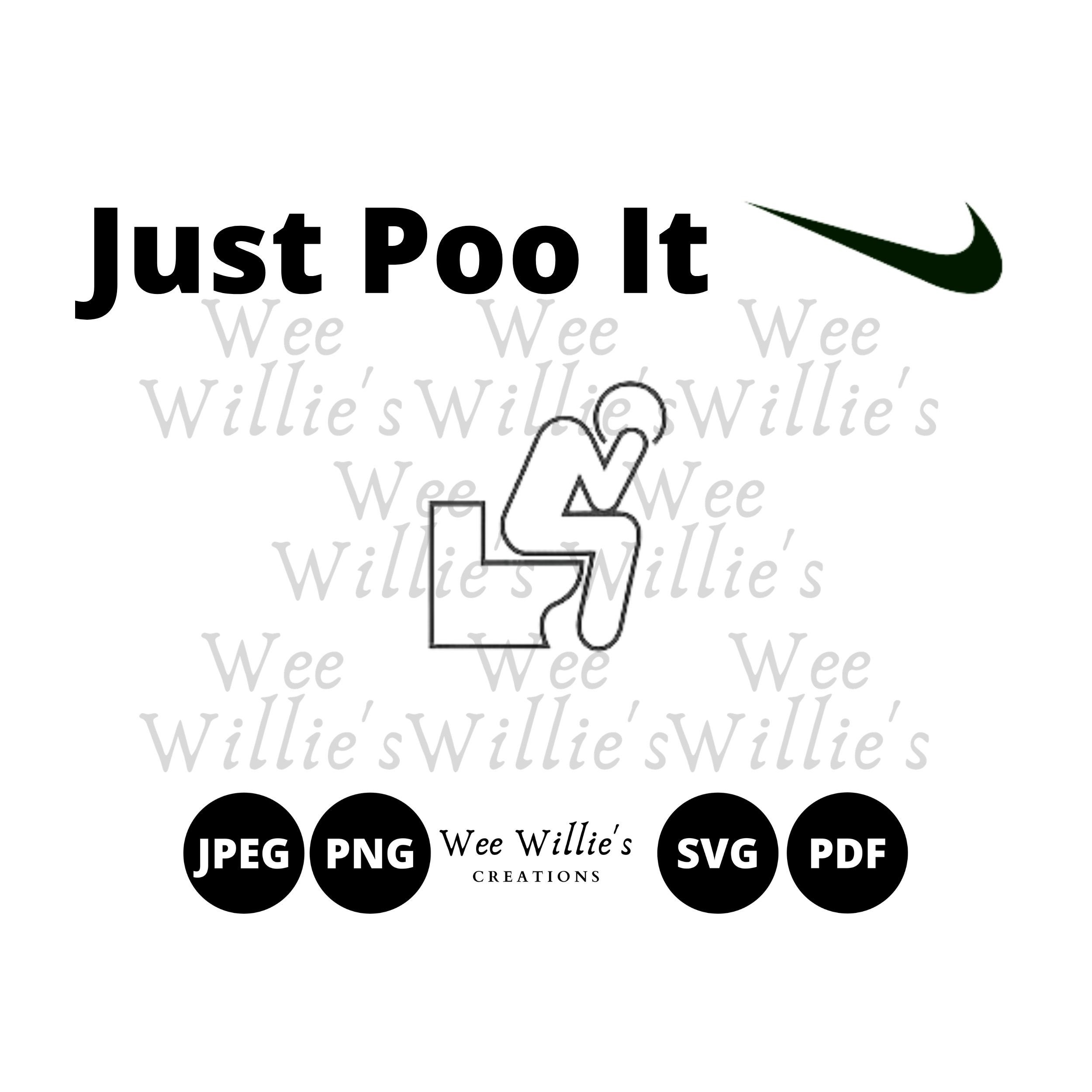 Just Poo It Poop Take a Poo SVG PNG Funny Dad Shirt Father's Day - Etsy