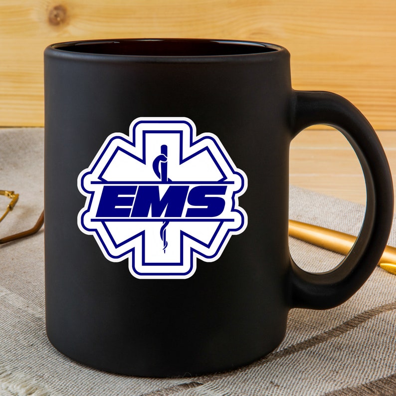 EMS, EMT, Paramedic, Ambulance, Stickers, Professions, Cup Sticker ...