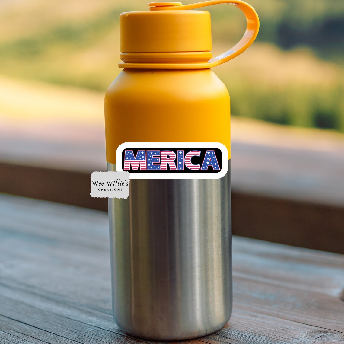 Merica, American, American Flag, America, Sticker, Hard Hat Sticker ...