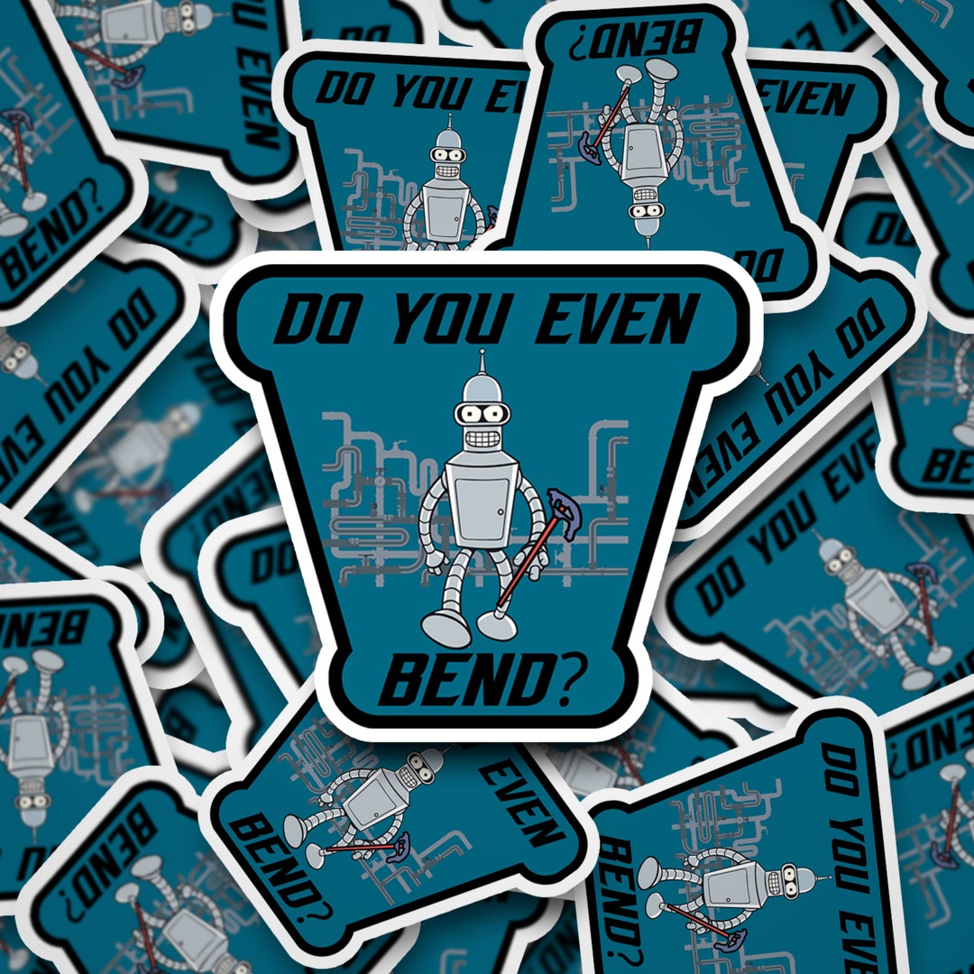 Do You Even Bend?, Sticker, Hard Hat Sticker, Men's Sticker, Men, Funny ...