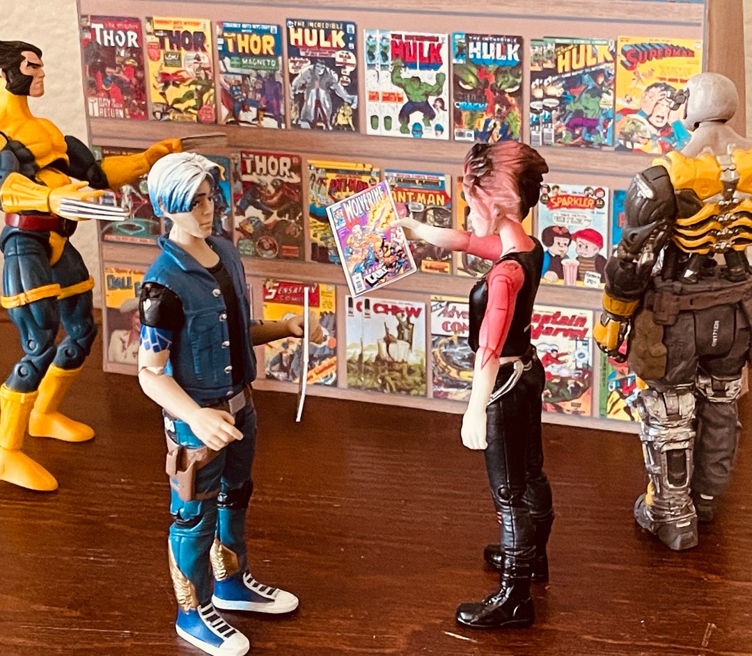Recién actualizado Portadas de cómics en miniatura a escala 1:12 con ...