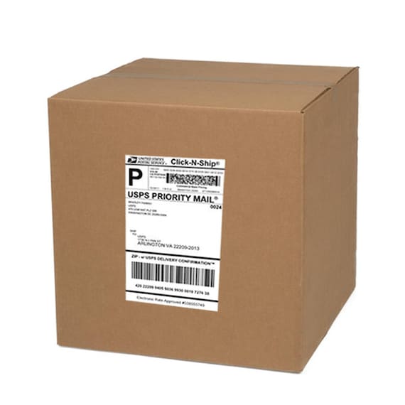 Miniature Scaled Dollhouse Shipping Box Labels PNG & PDF | Etsy