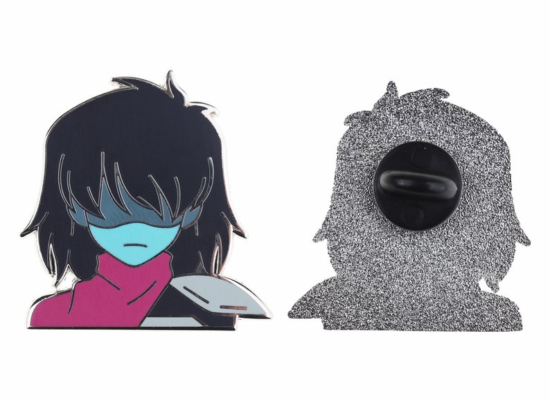 Deltarune Hard Enamel Pins (kris, Susie, Ralsei) - Etsy