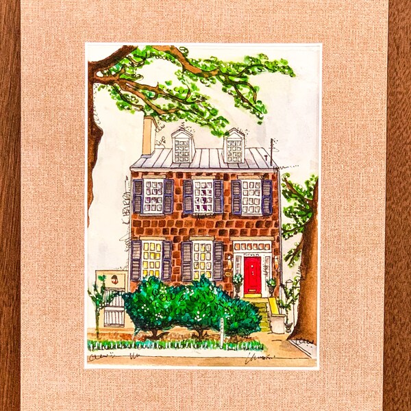 House Portrait - Etsy