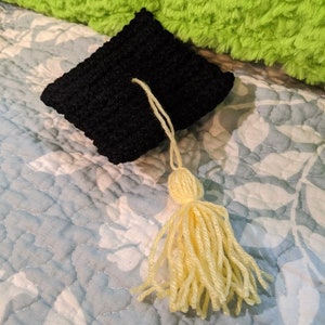 Mini Graduation Cap for Stuffed Animal or Hair Clip Crochet Amigurumi ...