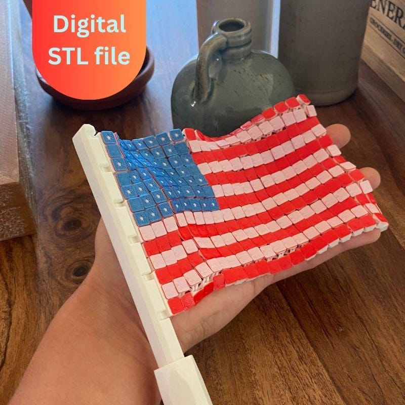 Patriotic 3d Dragon - Etsy