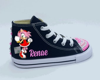 Sonic Amy Rose Shoes - Etsy