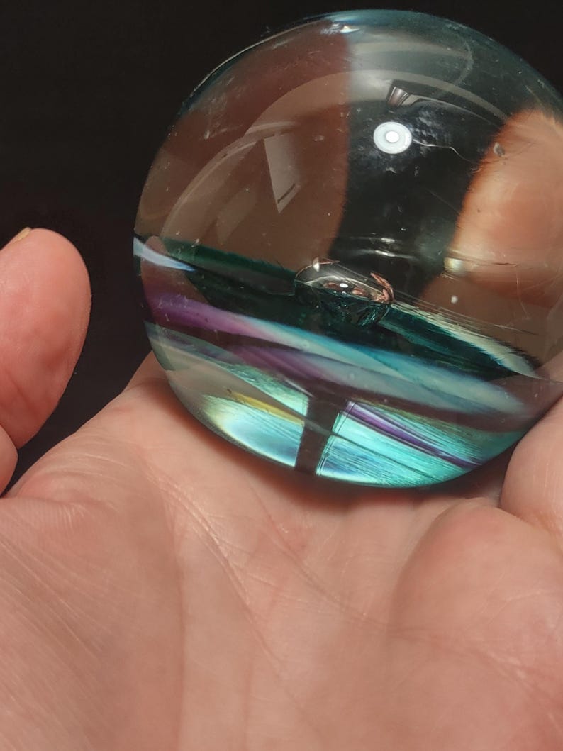 Vintage Canadian Art Glass Paperweight Thorn Glass 1995 - Etsy