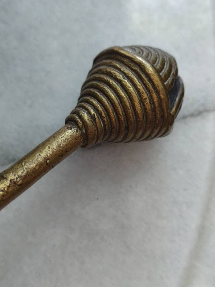 Antique Intricate Brass Crotal Rattle Bell Circa 1750 Hawsa, Crotal ...