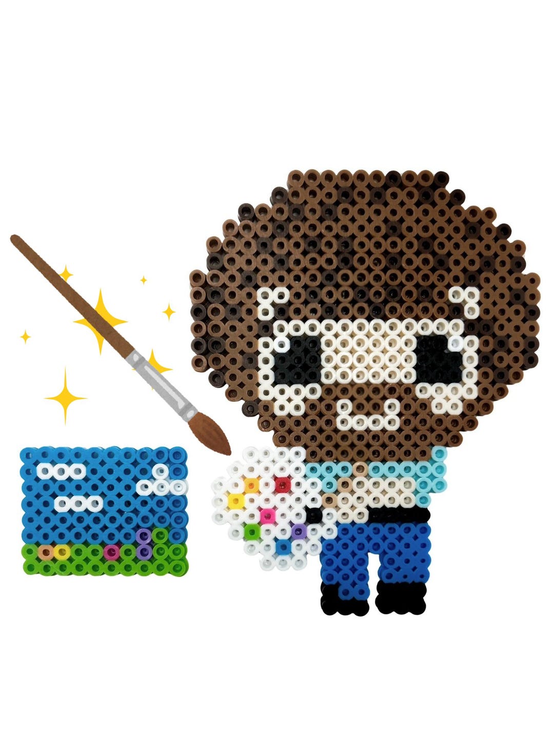Bob Ross Happy Little Trees Magnet Set - Etsy