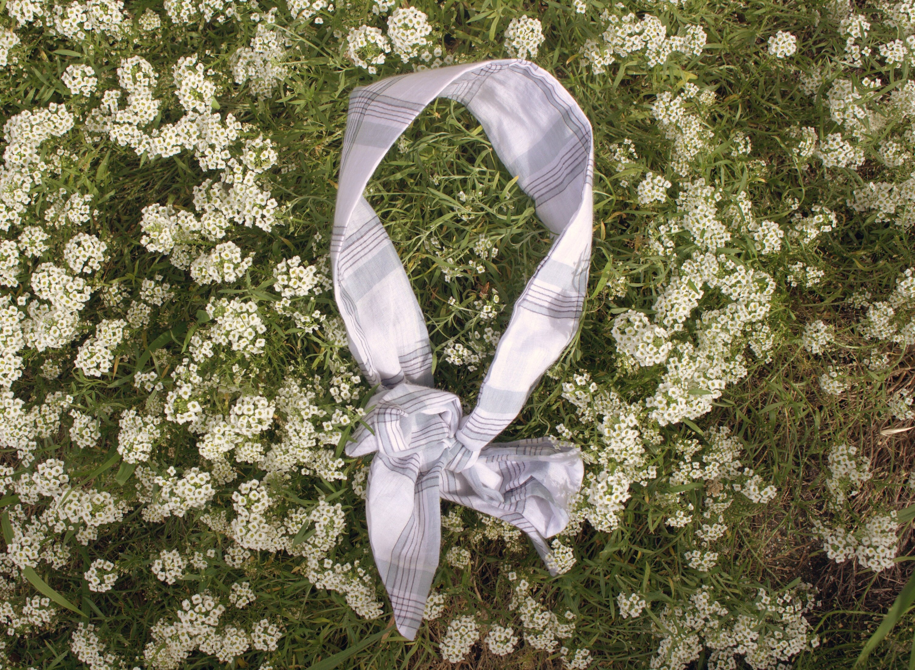 Sewing Pattern and Tutorial Headscarf Headband Hair Accessory Tie up ...