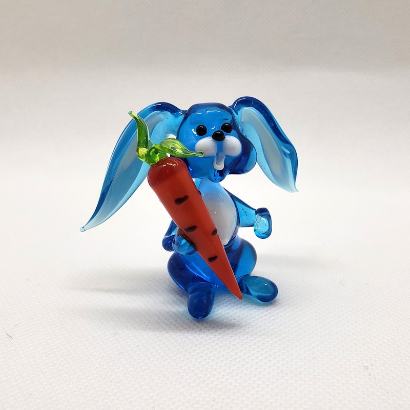 Glass Rabbit - Etsy