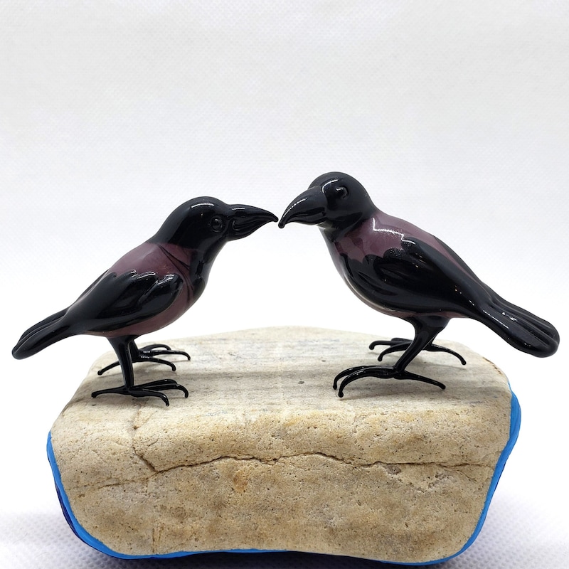 Miniature Crow - Etsy