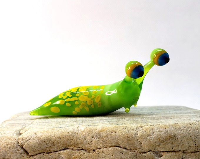 Crazy Slug Figurine Blown Glass Slug Art Glass Slug Slug - Etsy