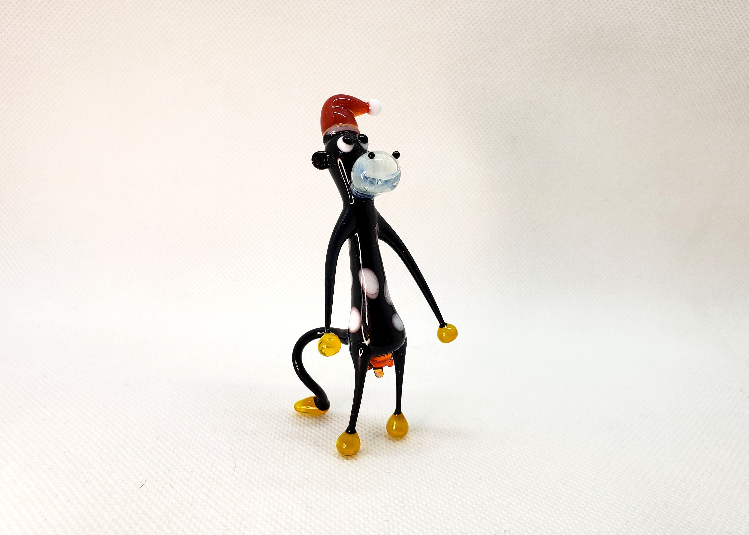 Cow Glass Animal Figurine Small Glass Cow Art Glass Cow - Etsy