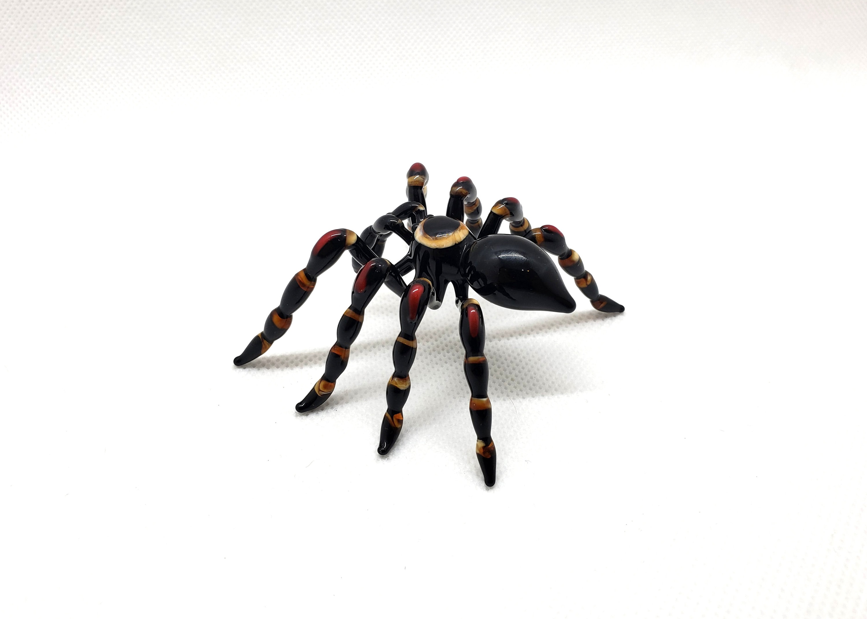 Glass Figurine Tarantula, Hand Blown Glass Tarantula, Blown Glass ...