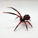 Glass Red Spider Figurine Handcrafted Glass Animal Figurine - Etsy