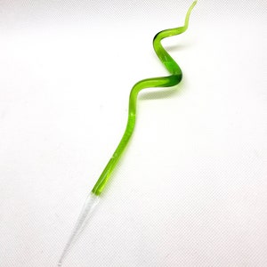 Large Glass Plant, Glass Flower, Glass Garden Art, Blown Garden, Glass ...