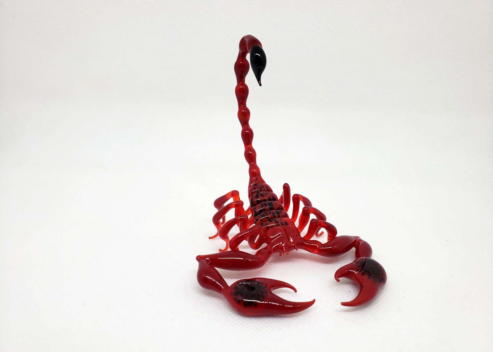 Red Scorpion figurine Handblown Scorpion Scorpion Glass | Etsy