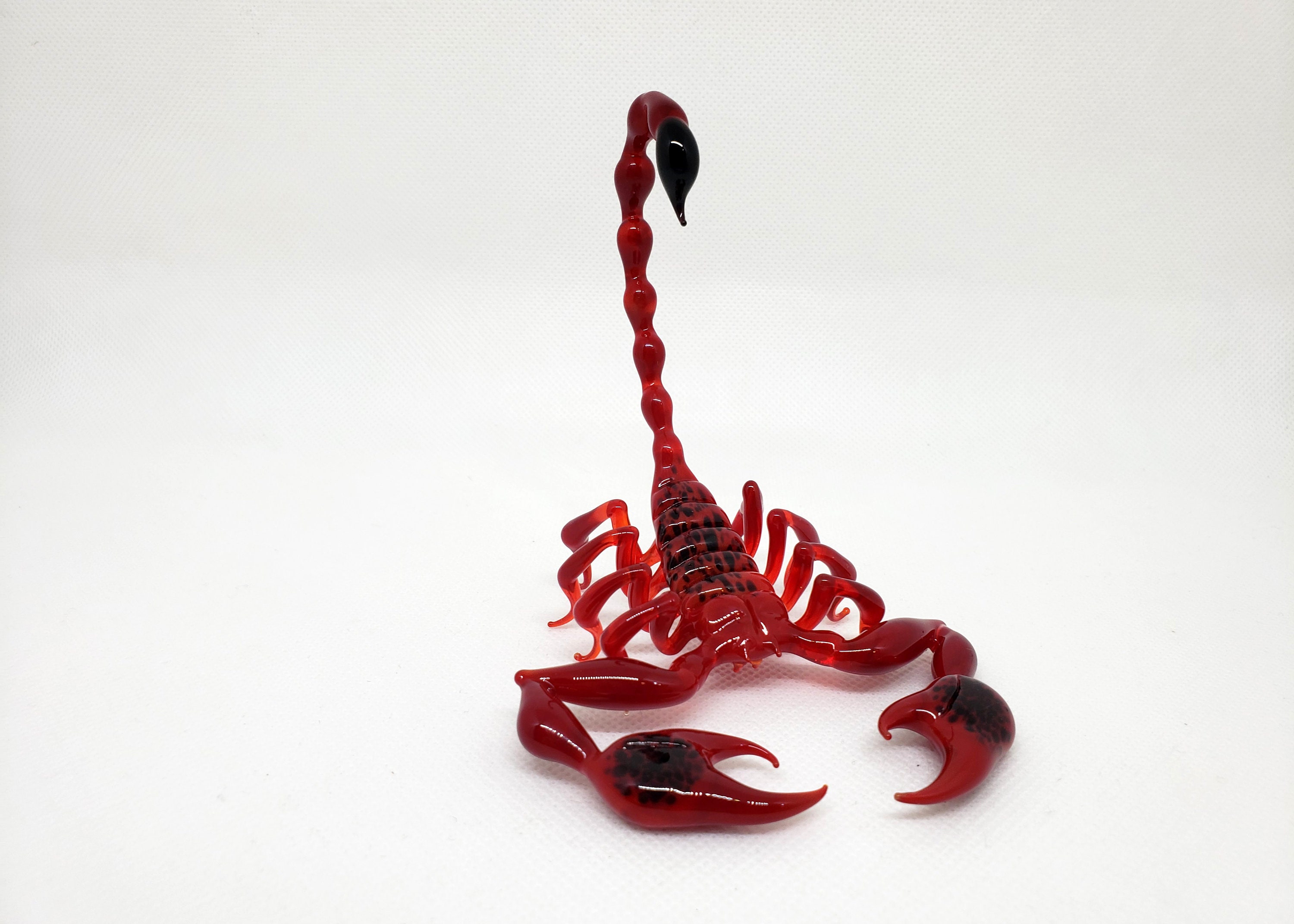 Red Scorpion figurine Handblown Scorpion Scorpion Glass | Etsy