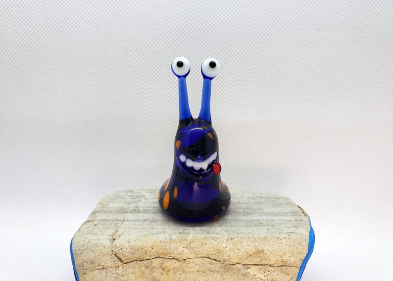 Crazy Slug Blown Glass Slug Art Glass Slug Slug Collection | Etsy