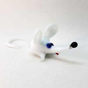 Mouse Figurine, Figurine Blown Glass Mouse, Mouse Animals Glass, Glass ...