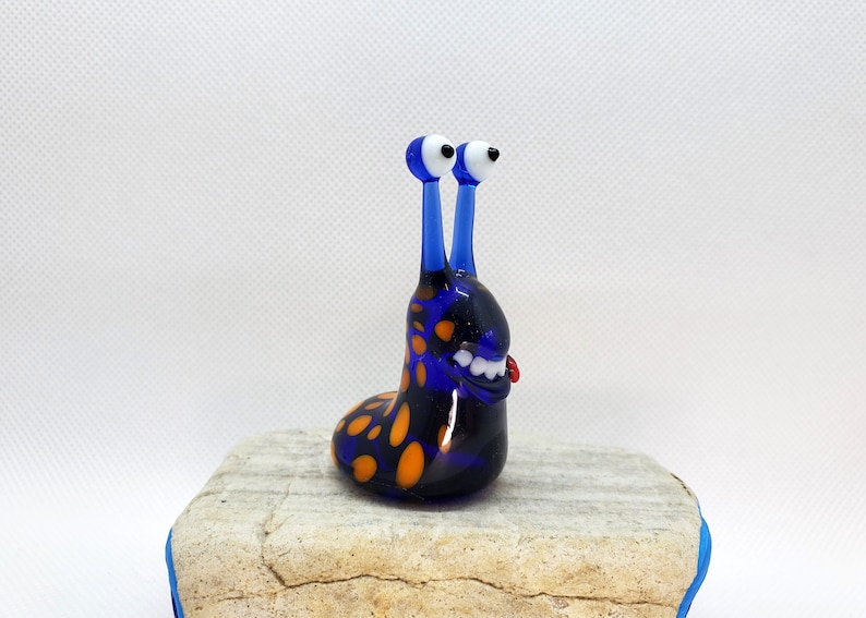 Crazy Slug Blown Glass Slug Art Glass Slug Slug Collection | Etsy