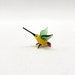 Super Mini Glass Hummingbird, Glass Miniature, Bird Sculpture, Small ...