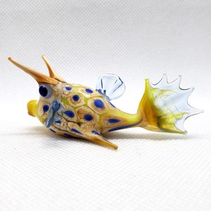 Horned Boxfish, Sea Cow Fish, Lactoria Cornuta, Hand Blown Glass ...