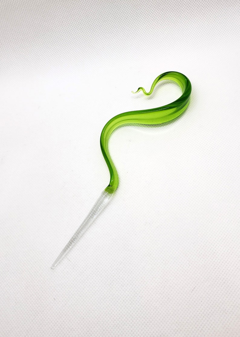 Large Glass Plant, Glass Flower, Glass Garden Art, Blown Garden, Glass ...