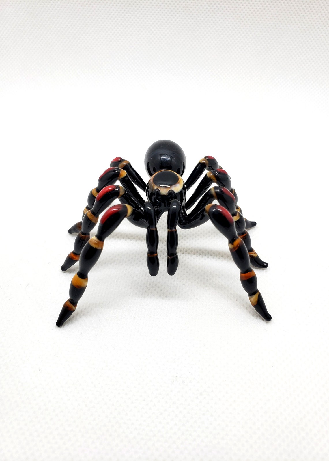 Glass Figurine Tarantula, Hand Blown Glass Tarantula, Blown Glass ...