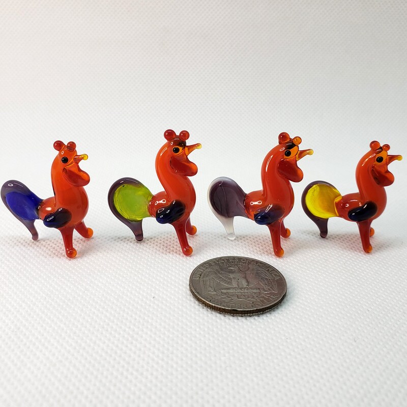 Miniature Roosters - Etsy