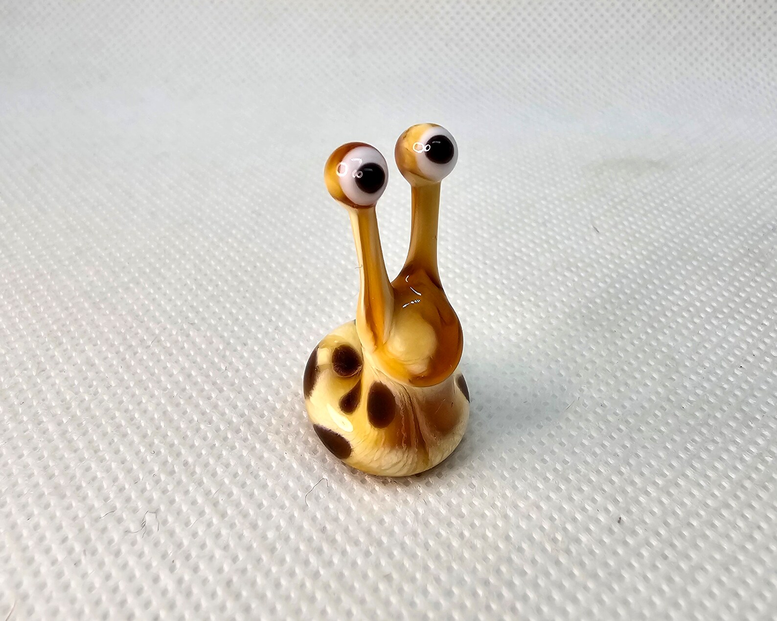 Miniature Crazy Slug, Blown Glass Slug, Art Glass, Glass Slug Miniature ...