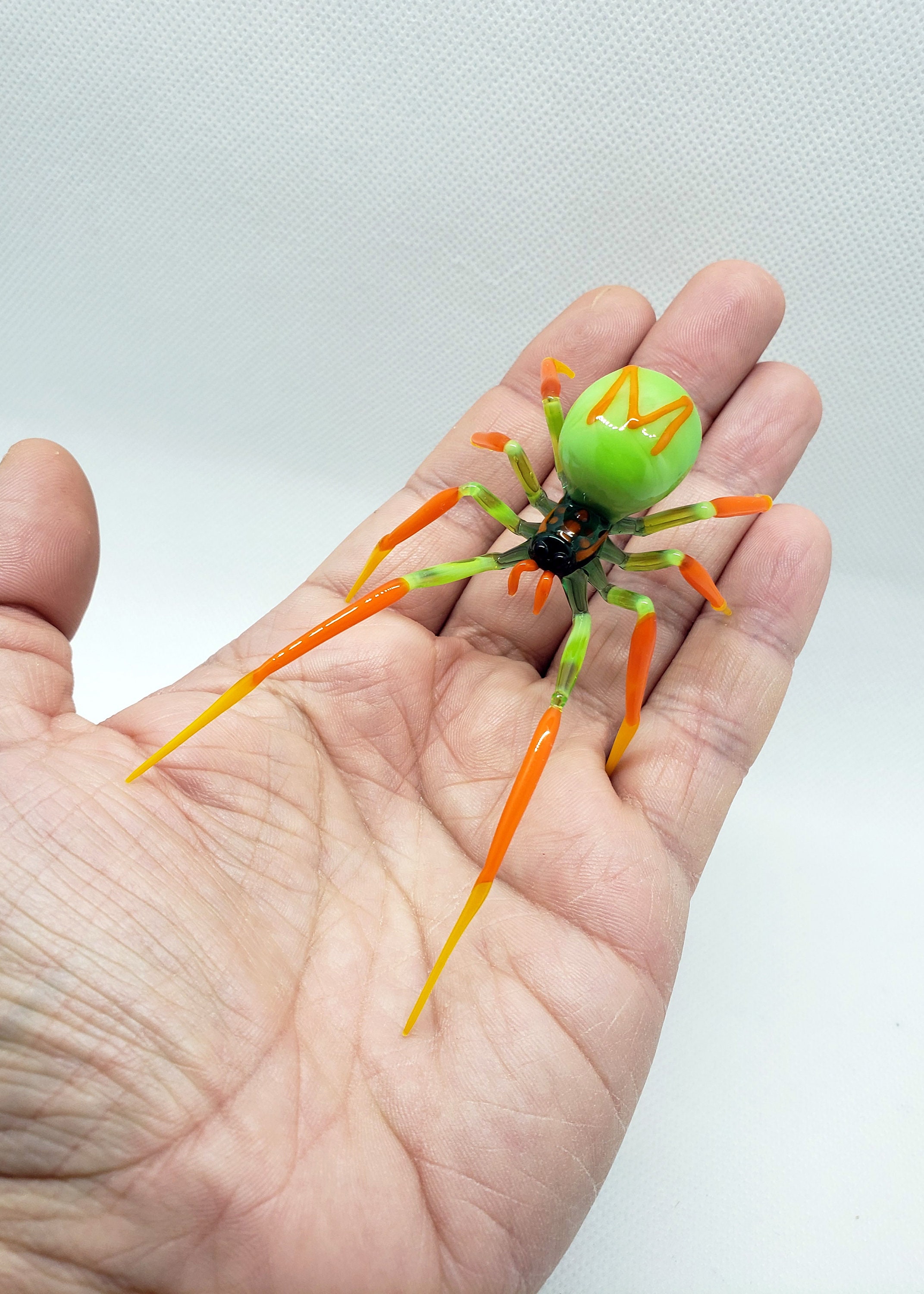 Personalized Green Spider Figure Creative Gift Idea - Etsy
