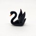 Glass Miniature Swan Small Glass Figurine Art Glass Swan - Etsy
