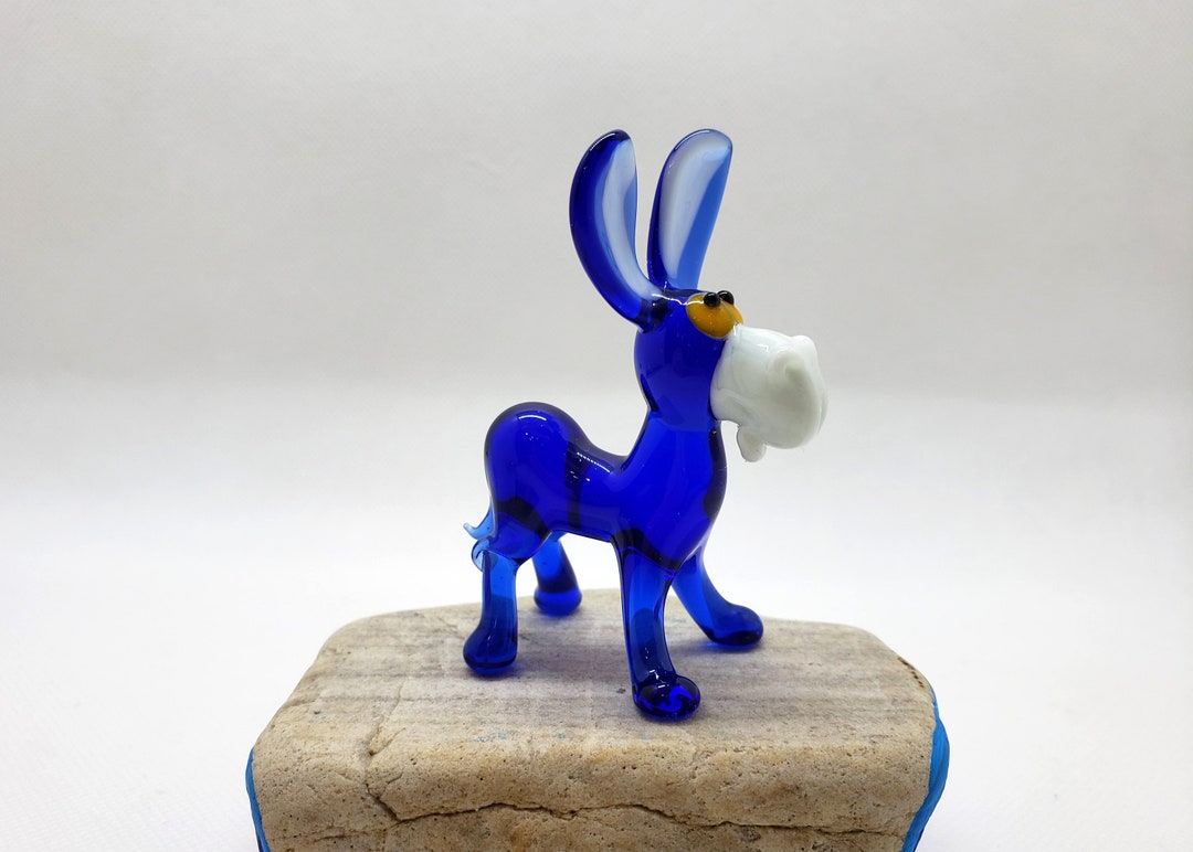 Donkey Figurine, Collection Glass Donkey, Murano Art, Miniature Art ...